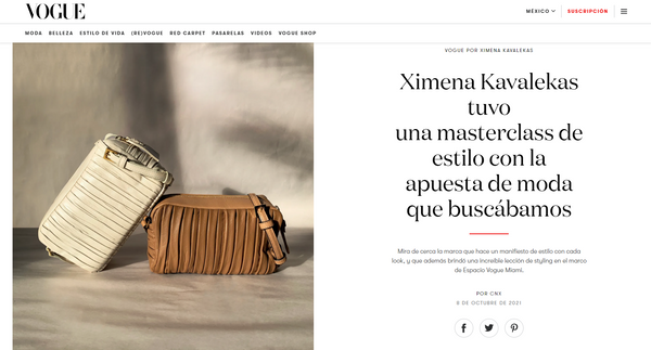 VOGUE MEXICO – Ximena Kavalekas